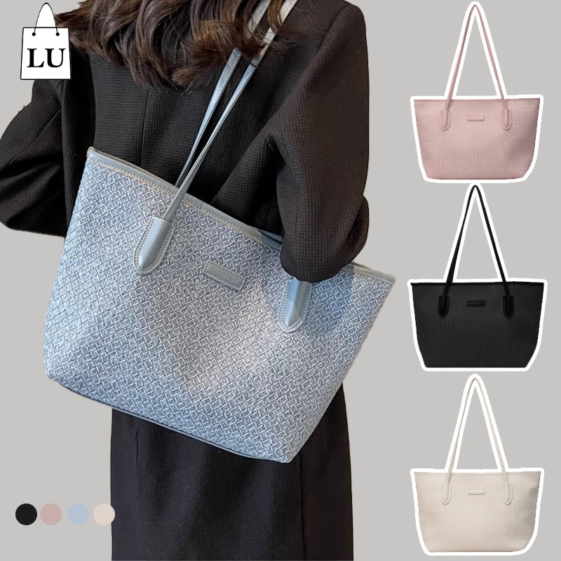 【COD】Korean Tote Bag Large Capacity Fashion Shoulder Bag For Women Hand ...