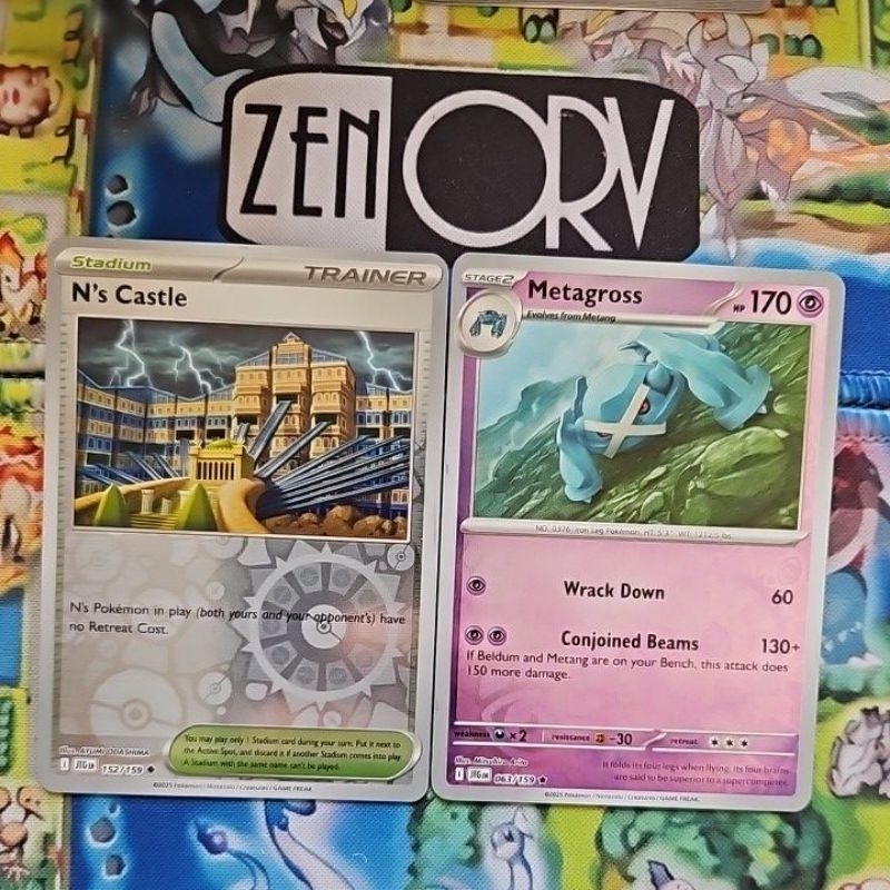 Journey Together Rev Holo Pokemon Cards JTG Trading Card Game TCG ...