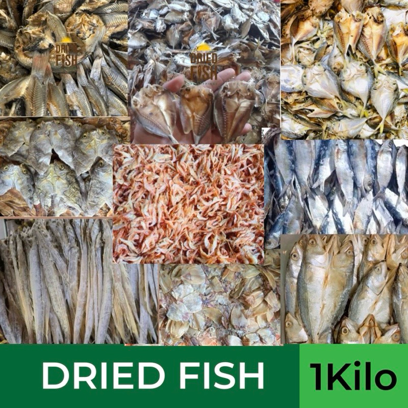 DFP Dried Fish 1Kg/Pack (Bisugo | Dalagang Bukid | Matambaka | Salay ...