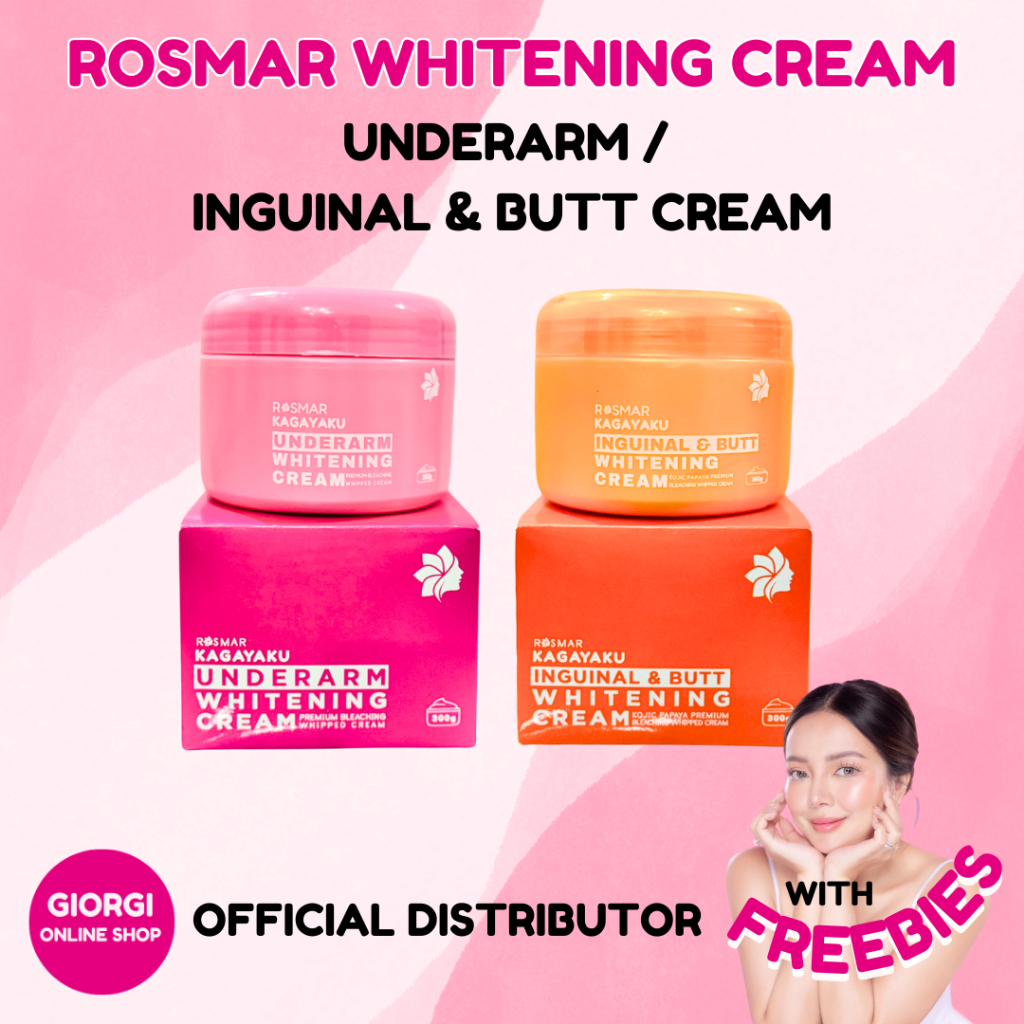 ROSMAR Whitening Cream 300g | Underarm or Butt / Inguinal Cream ...