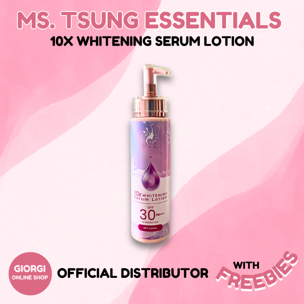 MS TSUNG 10X Whitening Serum Lotion | Moisturizing Anti Aging SPF 30 ...