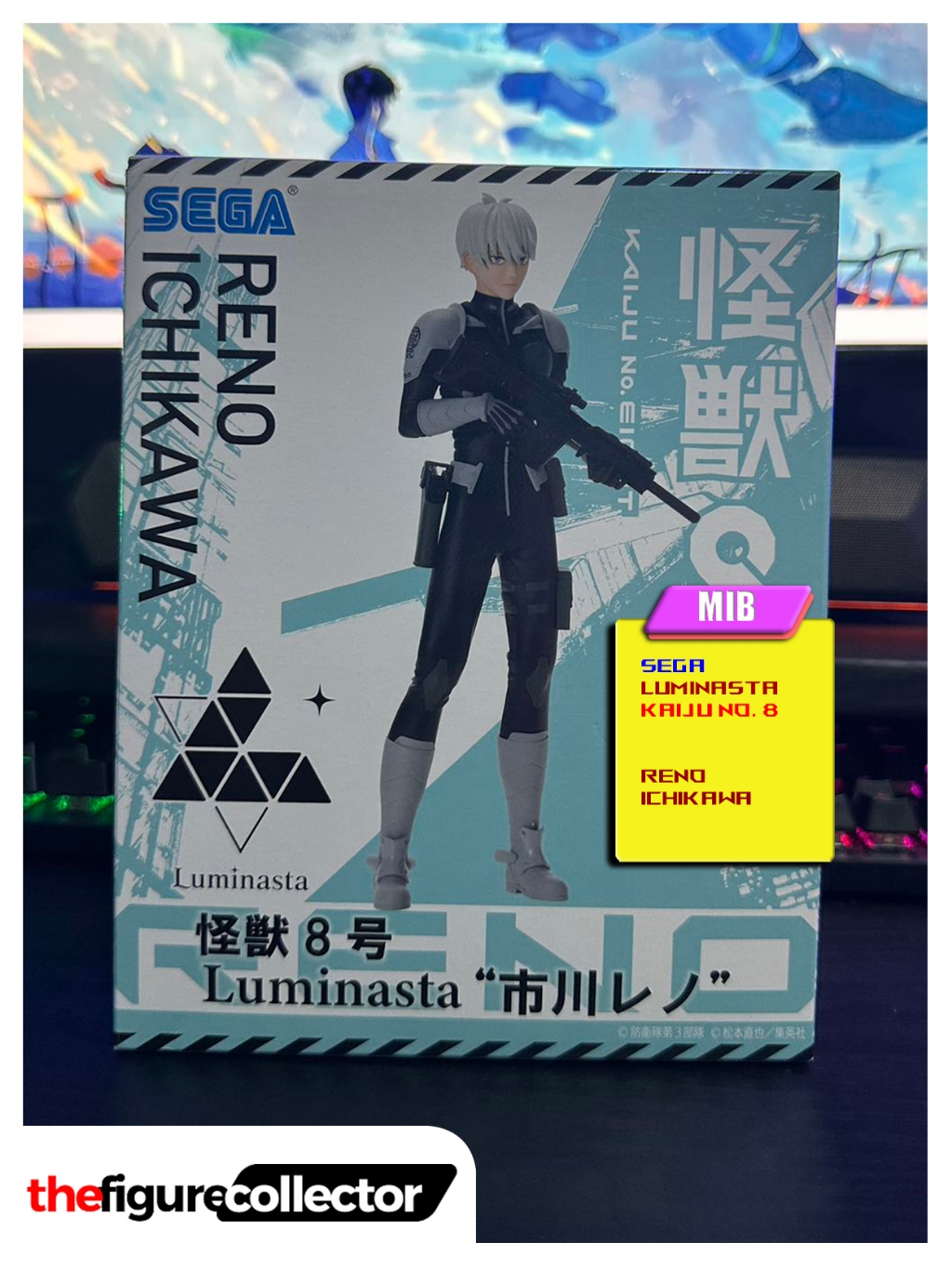Luminasta RENO ICHIKAWA [Authentic] SEGA Luminasta | Kaiju no.8 Figures ...