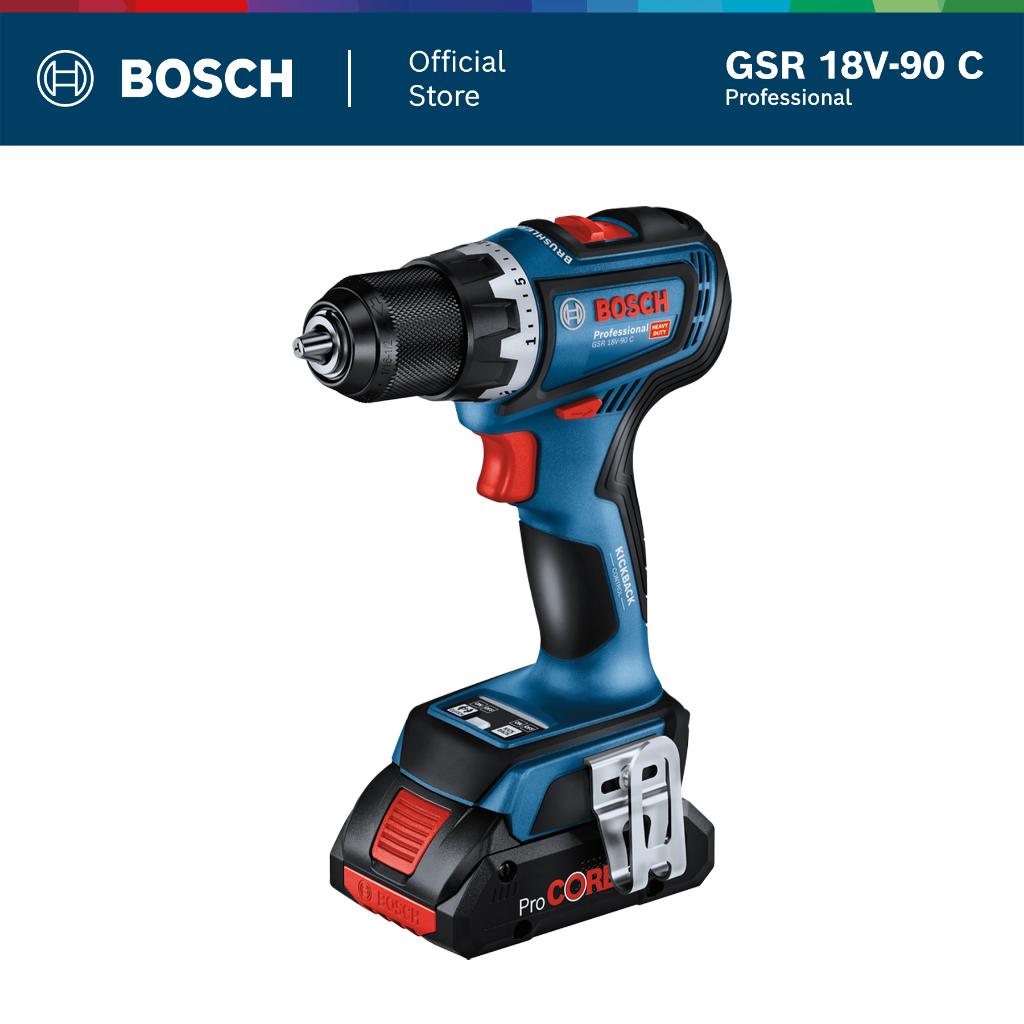 Bosch Power Tools GSR 18V-90 C 18V CORDLESS TOOLS - SOLO (without ...