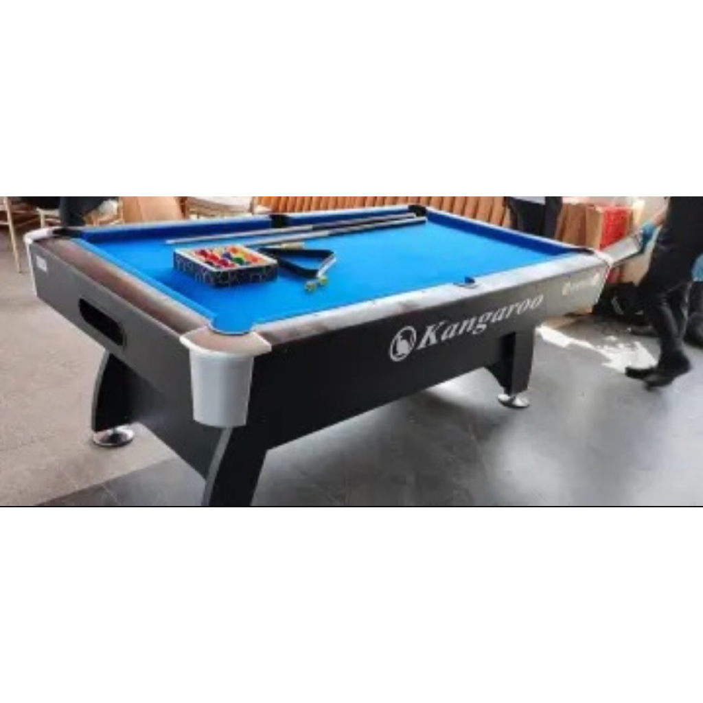 BRAND NEW KANGAROO MDF 4X7ft BILLIARDS TABLE SET/LAMESA NG BILYARAN ...