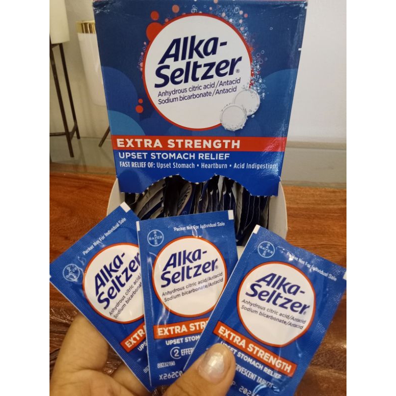 Alka-seltzer per Sachet | Shopee Philippines