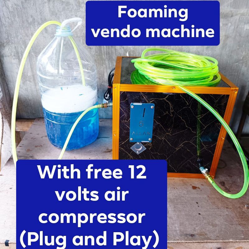 foaming vendo machine 5peso old and new | Shopee Philippines