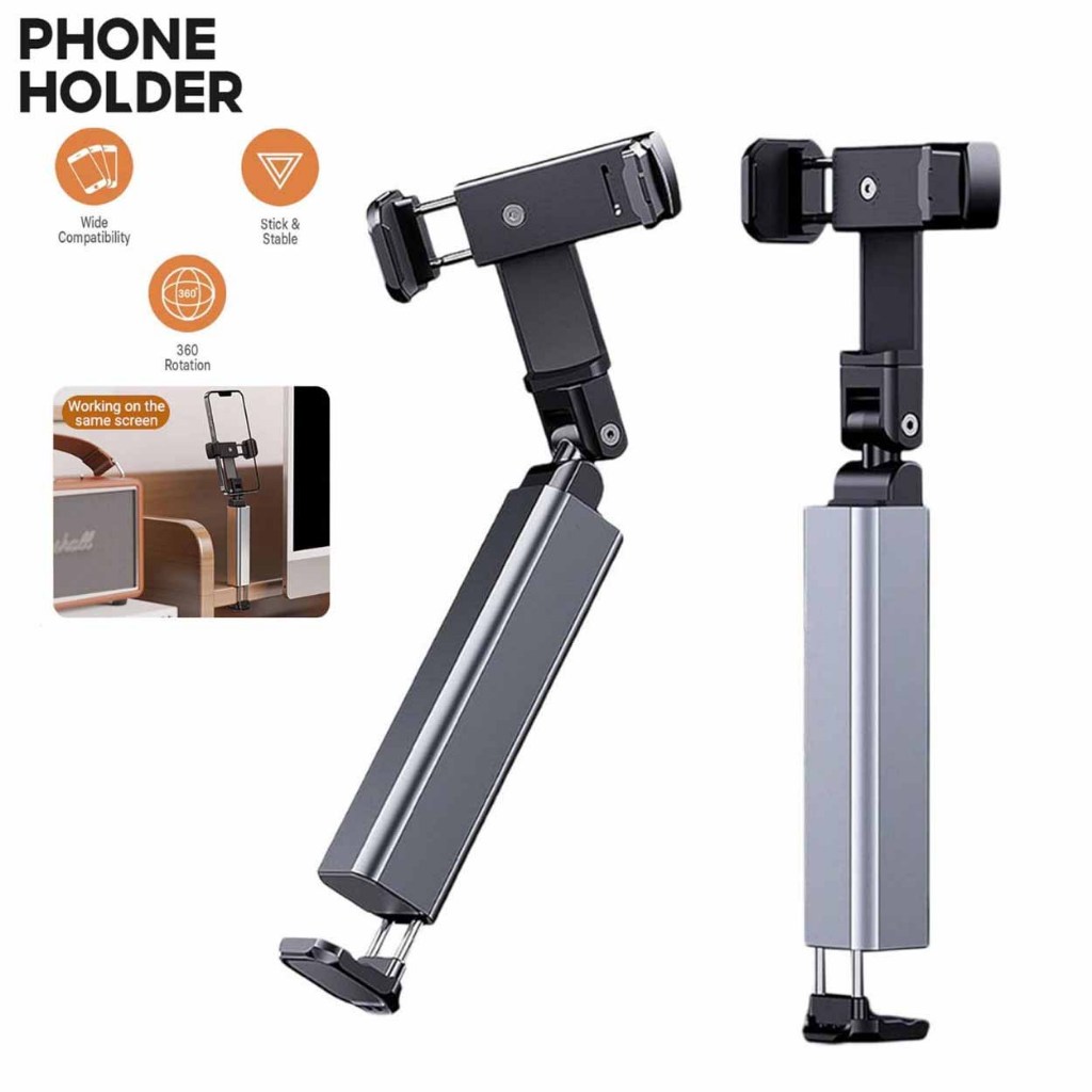 Collapsible Telescopic Bracket Portable Phone Holder for Desk with ...