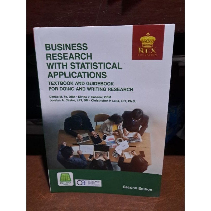 Business Research with Statistical Application: Textbook & Guidebook ...
