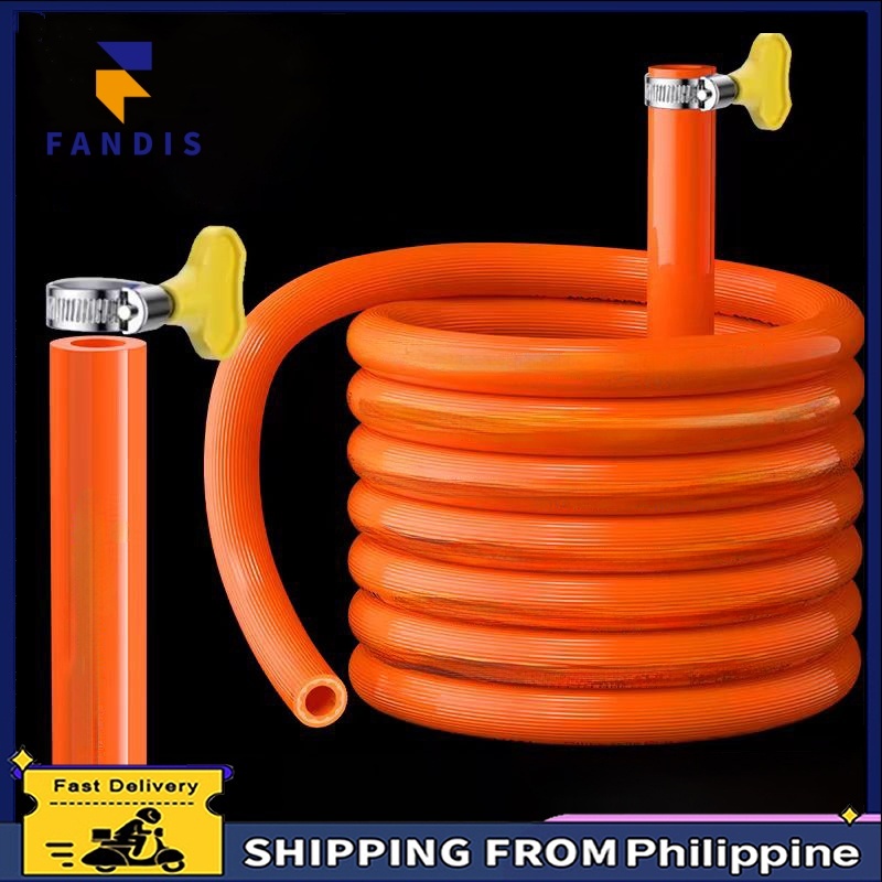 【Feed collar】Fandis LPG Regulator Hose Heavy Duty 1.5m, 2.0m, 3.0m (1pc ...