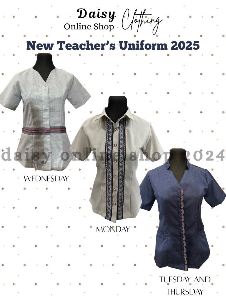 DETS | DepEd RTW 2026 New Teacher - Female Teaching Uniform - Daisy ...