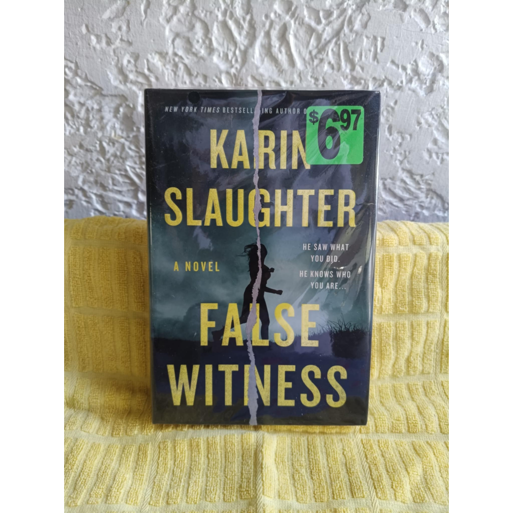False Witness by Karin Slaughter (pre loved / hardbound) | Shopee ...