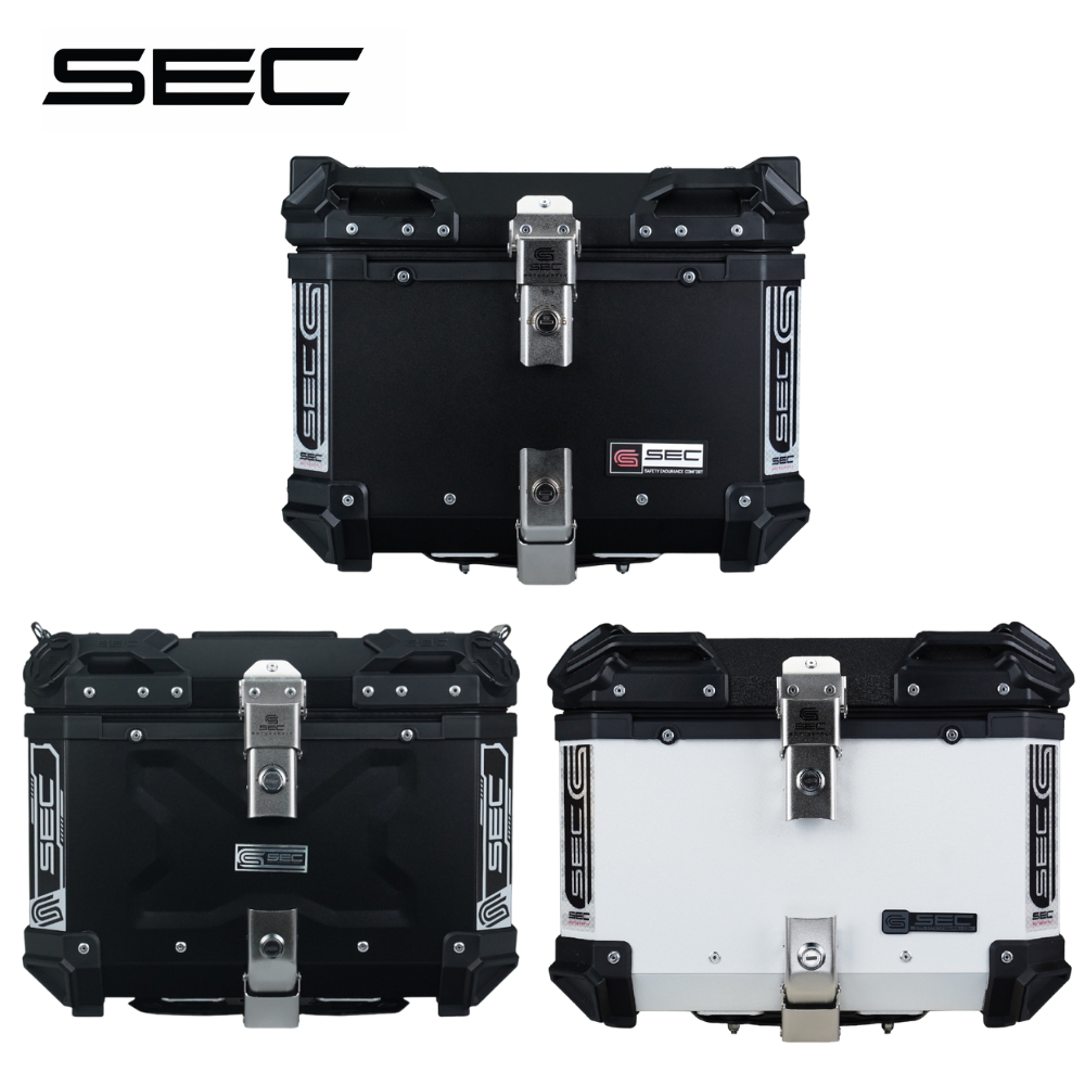 SEC Topbox 45 Liters Top Box for Motorcycle Alloy Box - Dictator ...