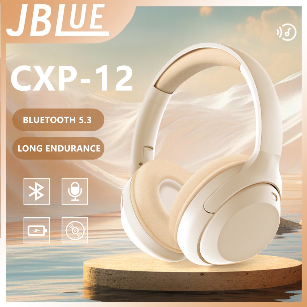 JBLue CXP12 Wireless Headphones Foldable Headphone Bluetooth Headset ...