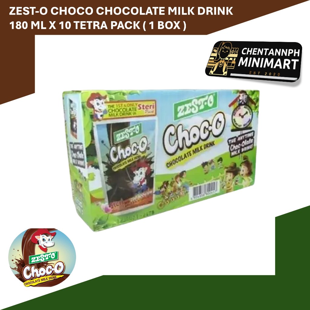 (1 Box) Zest-O Choc-O Hot & Cold Milk W/ Vit A ,B & D Healthy Nutritious Chocolate Drink ...