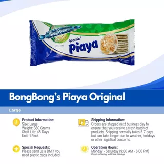 BongBong's Piaya, Online Shop | Shopee Philippines