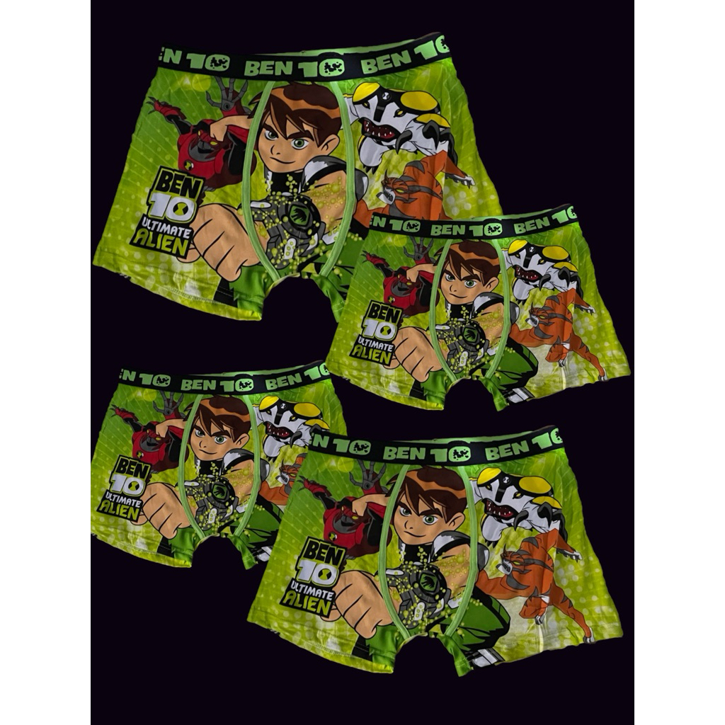 Printed Brief Boxer Adult Characters Ben10 #Bimybooshop | Shopee ...