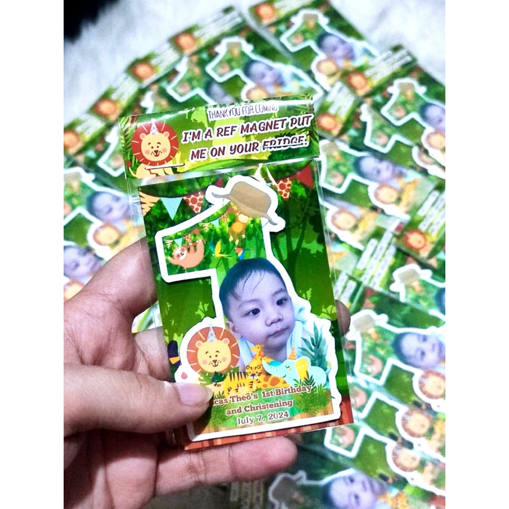 Number Ref Magnet | Birthday | Souvenir | Shopee Philippines