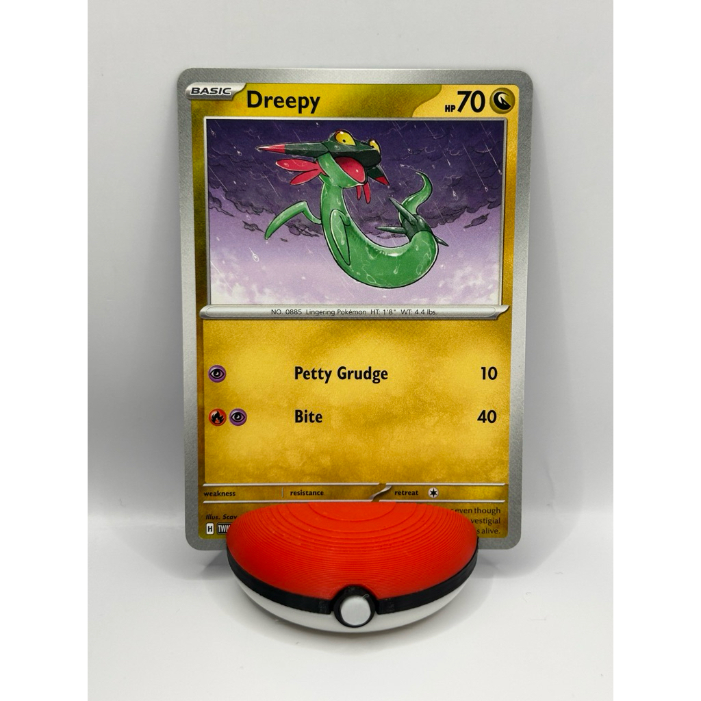 Pokemon TCG: Dreepy - 128/167 - SV06: Twilight Masquerade | Shopee ...