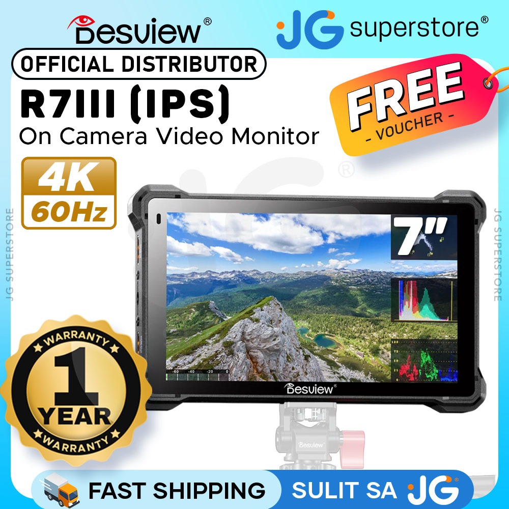 Desview / Bestview R7III 7" IPS LCD HDR Touchscreen Camera Field Video ...