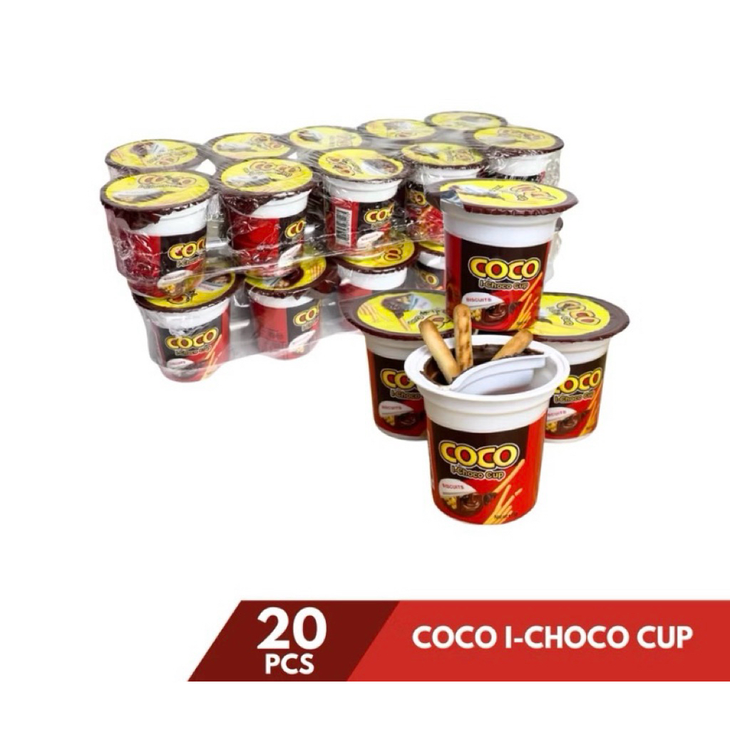 COCO | CHOCO DIP CHOCO CUP ( 10pcs per pack ) | Shopee Philippines