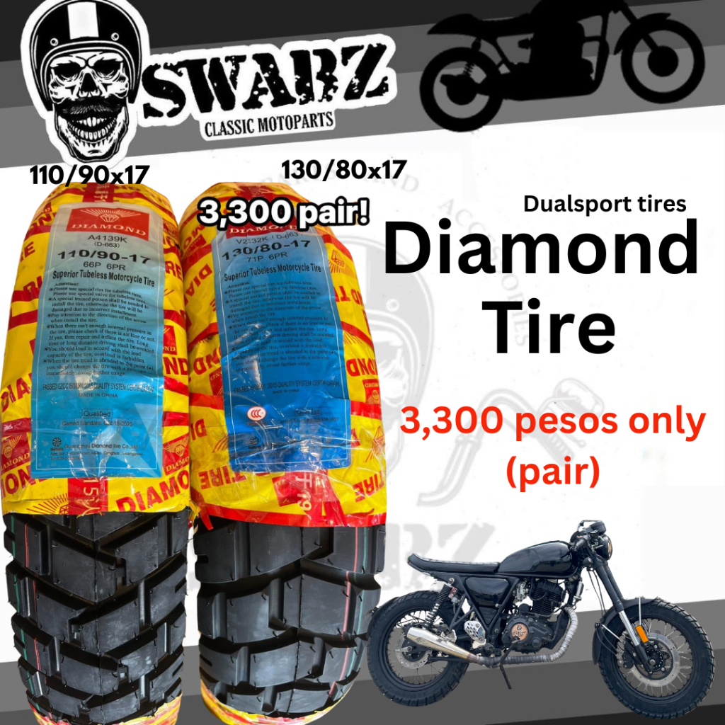 Diamond tire Dualsport | Shopee Philippines