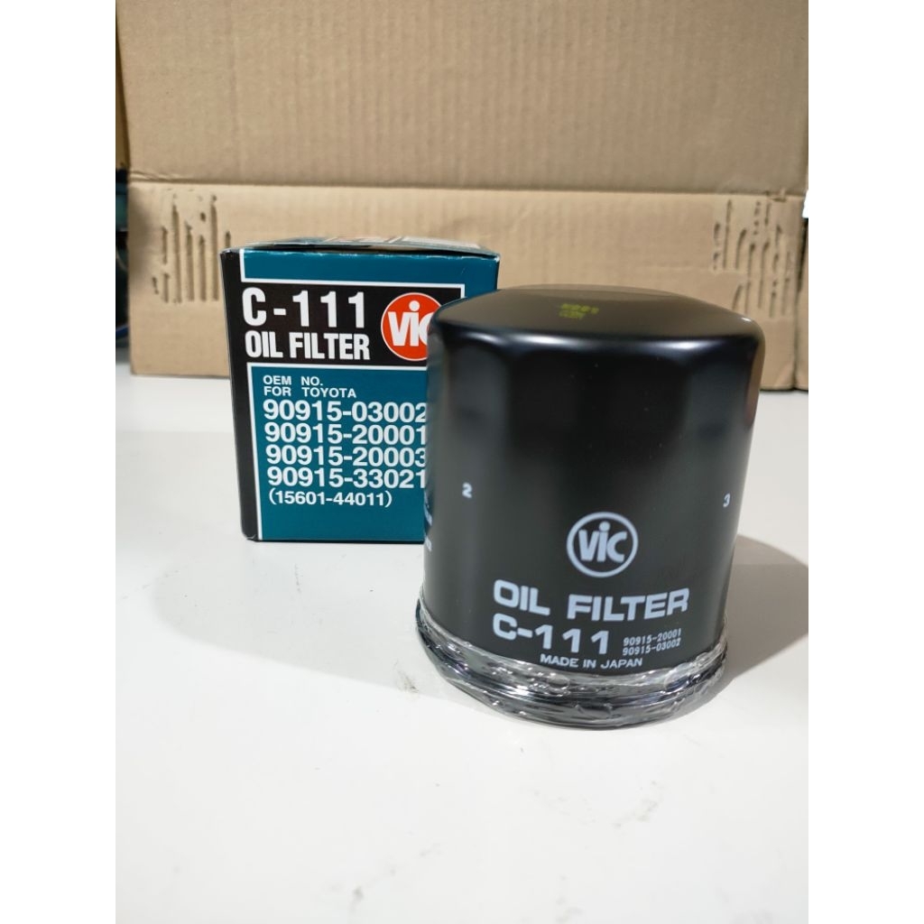 VIC OIL FILTER C-111 made in japan | Shopee Philippines