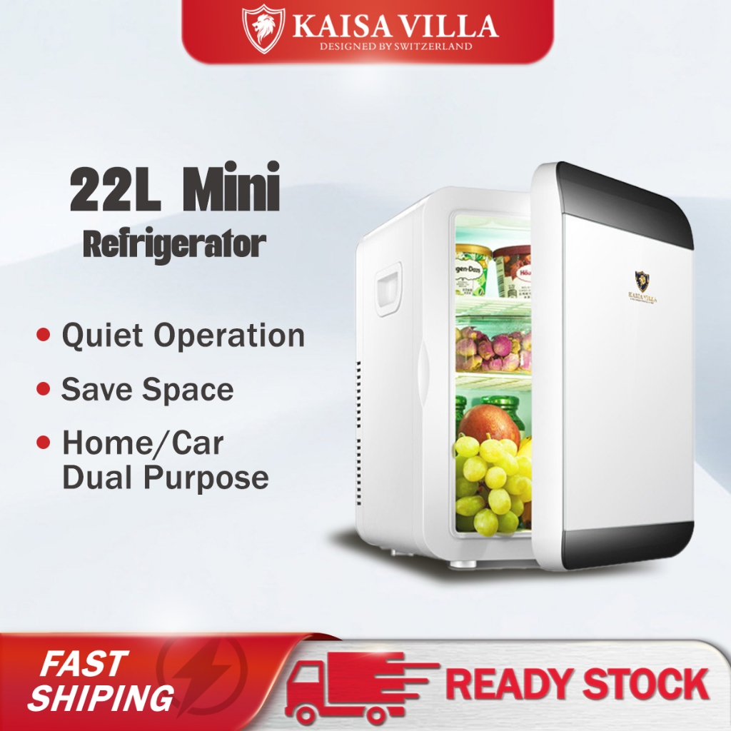 Kaisa Villa mini refrigerator 22L car home dual use small refrigerator ...