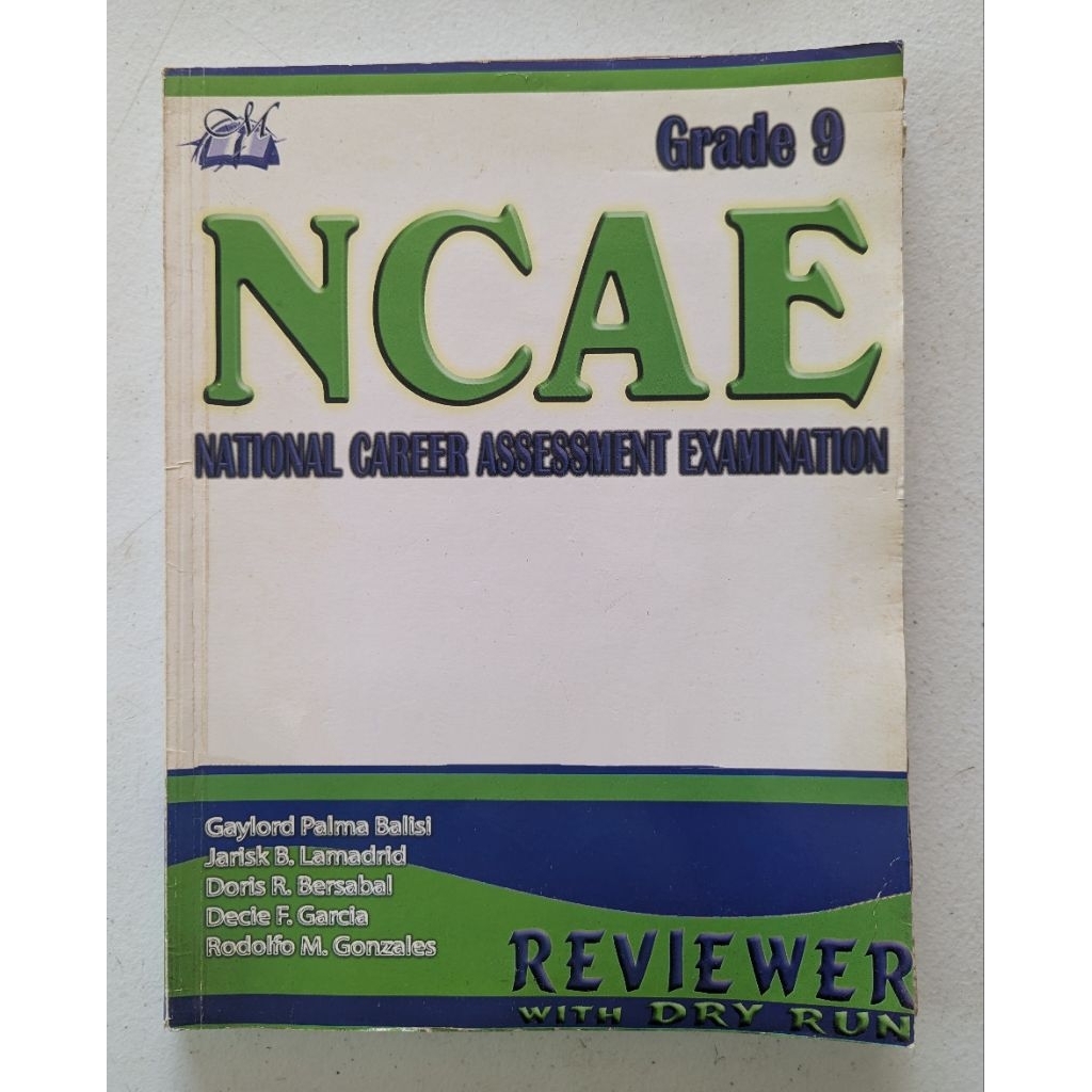 NCAE - National Career Assessment Examination (Used) | Shopee Philippines