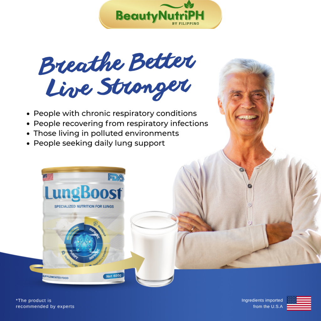 Lung Boost Milk Colostrum 400g - Lung Support Milk for Seniors ...