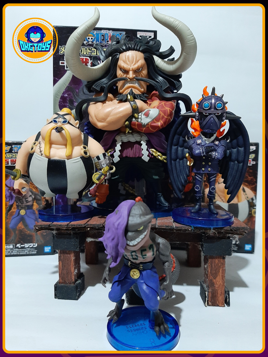 ONE PIECE MEGA WCF WORLD COLLECTABLE FIGURE KAIDO QUEEN KING | Shopee ...