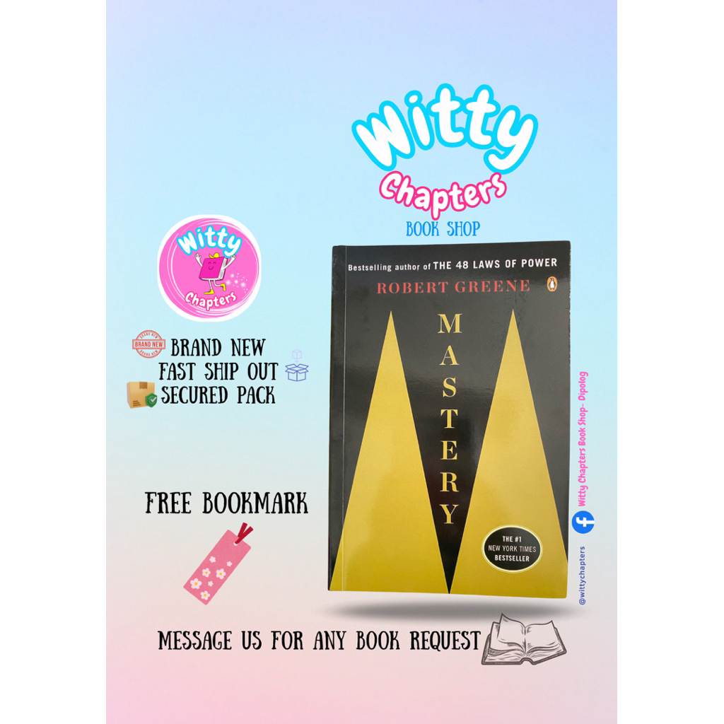 Mastery by Robert Greene (Bestselling Author of THE 48 LAWS OF POWER) | Shopee Philippines