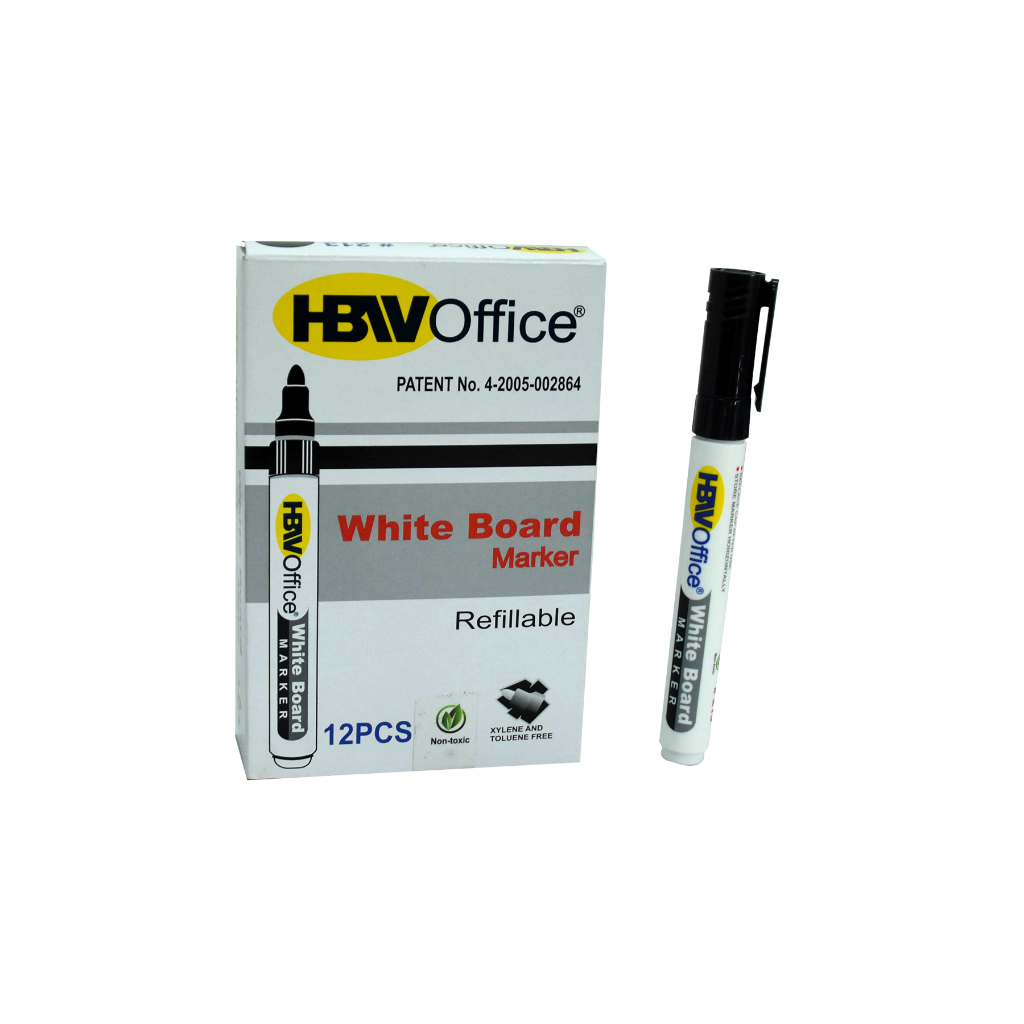HBW Office White Board Marker 213 Refillable | Shopee Philippines