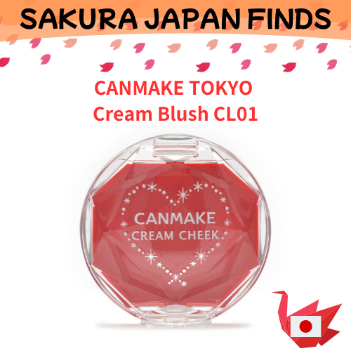 CANMAKE TOKYO Cream Cheek Blush CL01 Clear Red Heart 2.3g [ Direkta mula sa Japan ] | Shopee ...