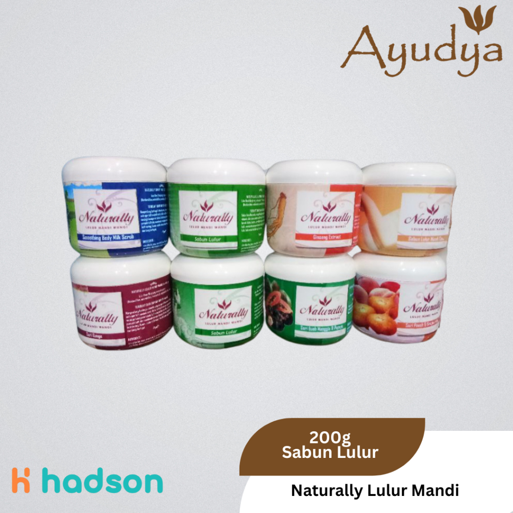 Ayudya Naturally Lulur Mandi Variants (200g) | Shopee Philippines