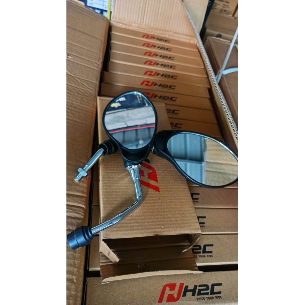 H2C SIDE MIRROR FOR all (HONDA AND YAMAHA) | Shopee Philippines