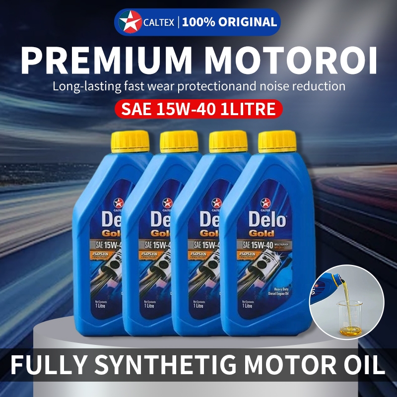 Caltex Delo Gold Ultra 15w40 1-4L SAE ISUZU Multigrade Heavy Duty ...