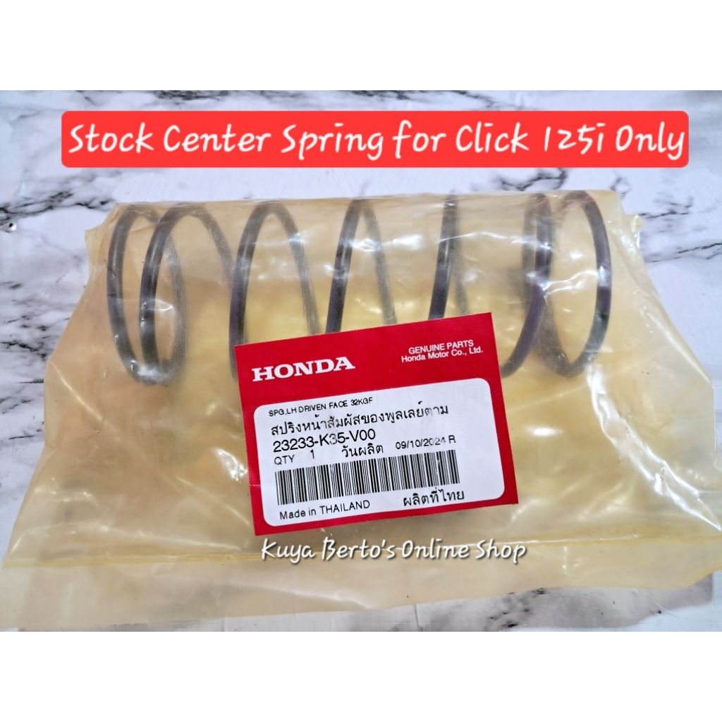 Honda Genuine Parts | For Honda Click 125i (ONLY) Stock Center Spring ...