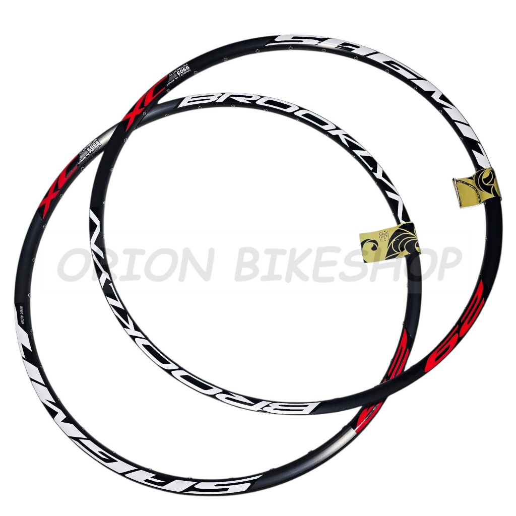 2 pcs Sagmit Brooklyn Double Wall w/ Eyelet Rims Lightweight Bicycle ...