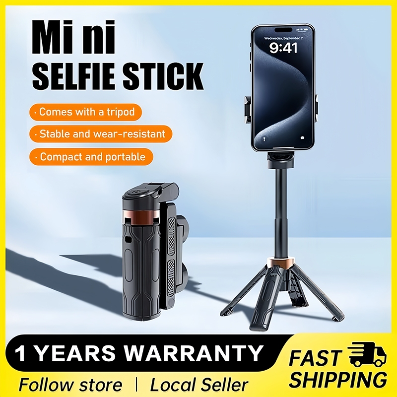 Mini Selfie Stick Tripod 3in1 Phone Stand with Detachable Remote ...