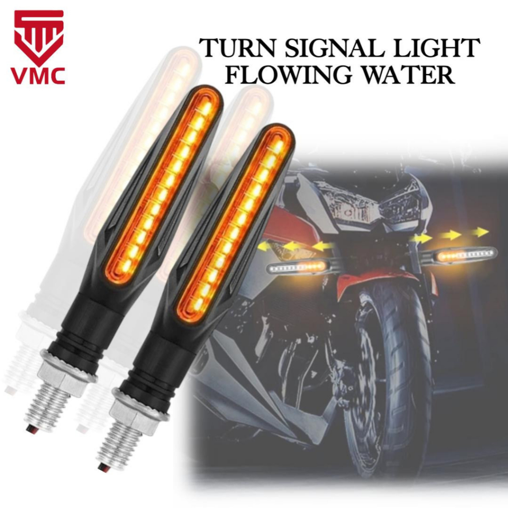 VMC Motorcycle Part Flasher Led Universal Flowing Water Blinker Rear ...