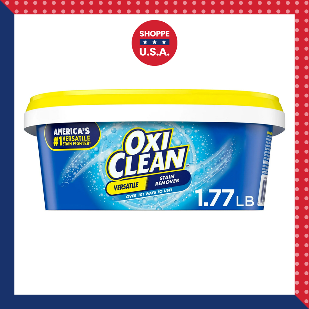 OxiClean Versatile Stain Remover Powder 1.77lb (802.88 grams) | Shopee ...