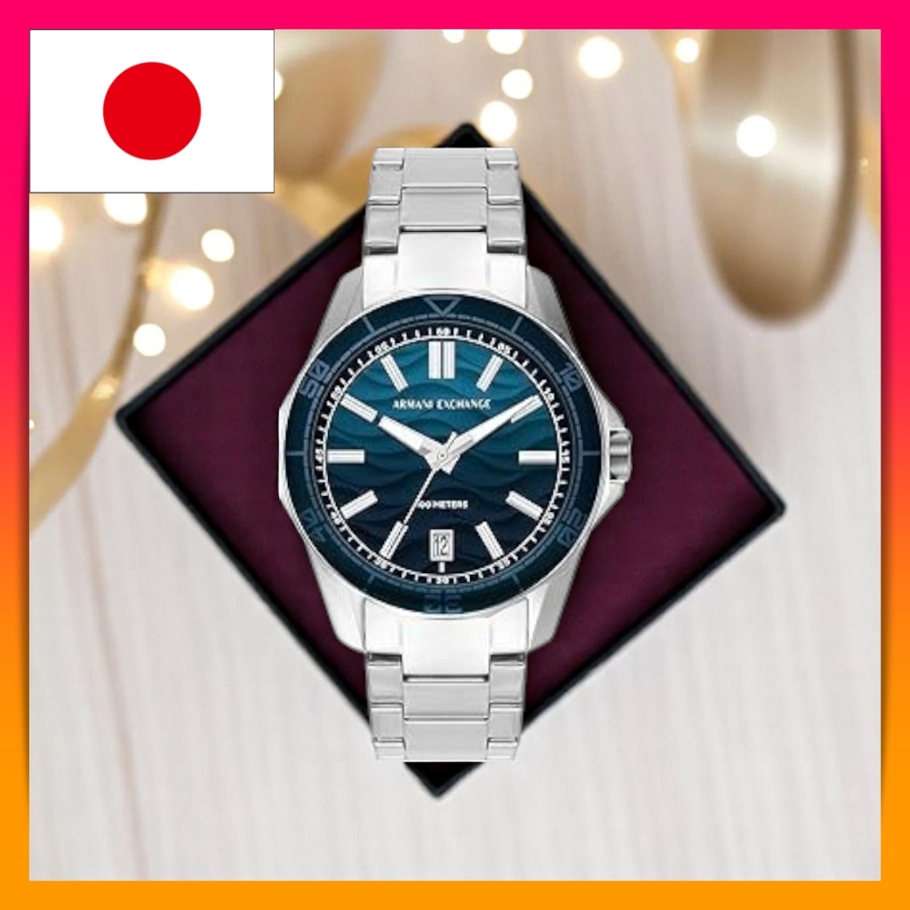 [A|X Armani Exchange] Watch AX1950 Men's Silver | Shopee Philippines