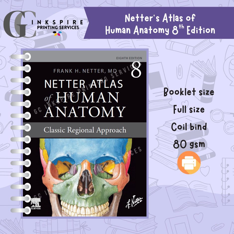 Netter's Atlas of Human Anatomy 8th Edition | Shopee Philippines
