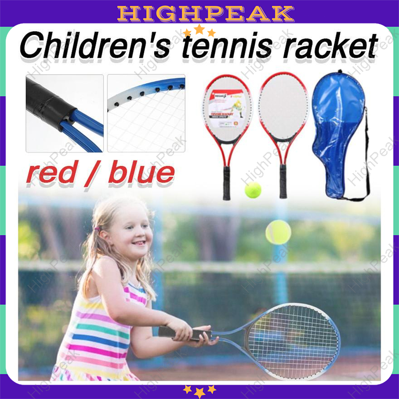 HighPeak Elastic Rope Ball Tennis Trainer Set with Racket and Tennis ...