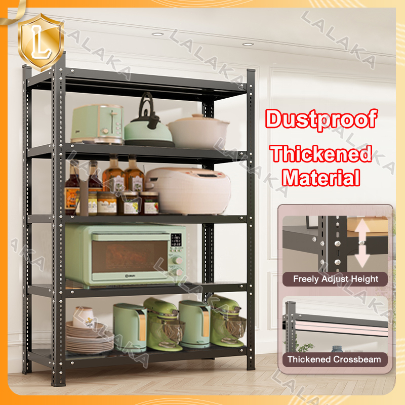 Metal Rack 6 Layer Steel Shelf Heavy Duty Storage Organizer Shelves ...