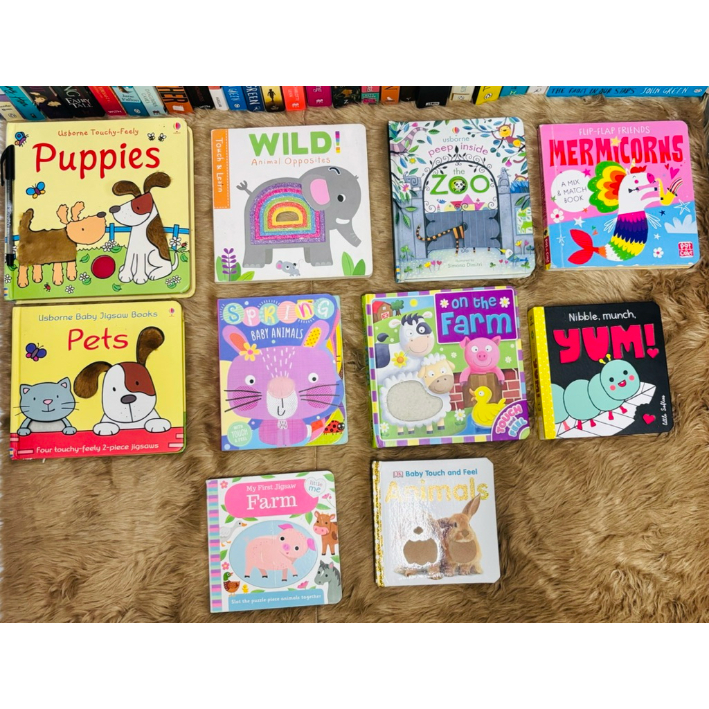 Premium Interactive Board Books for Kids | Shopee Philippines