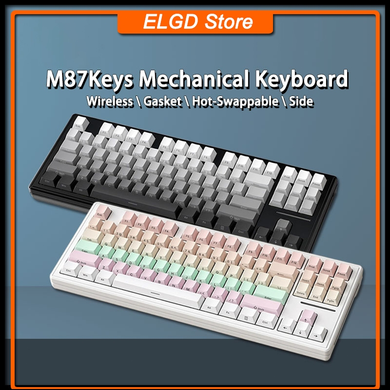 (6.6) Attack Shark M87 / M87 Pro V2 Tri-Mode Wireless Mechanical Gaming ...