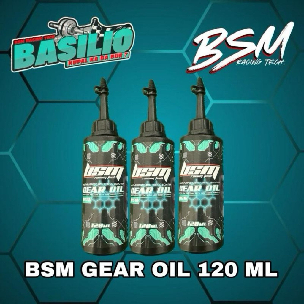 BSM gear oil 120 ml high viscosity compatible to all Yamaha Honda ...