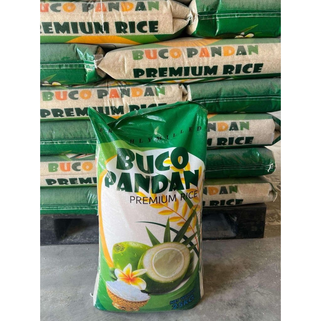 Buco Pandan Rice 25 kilos Jasmine Fragrant Rice. Super Sarap. Kanin ...
