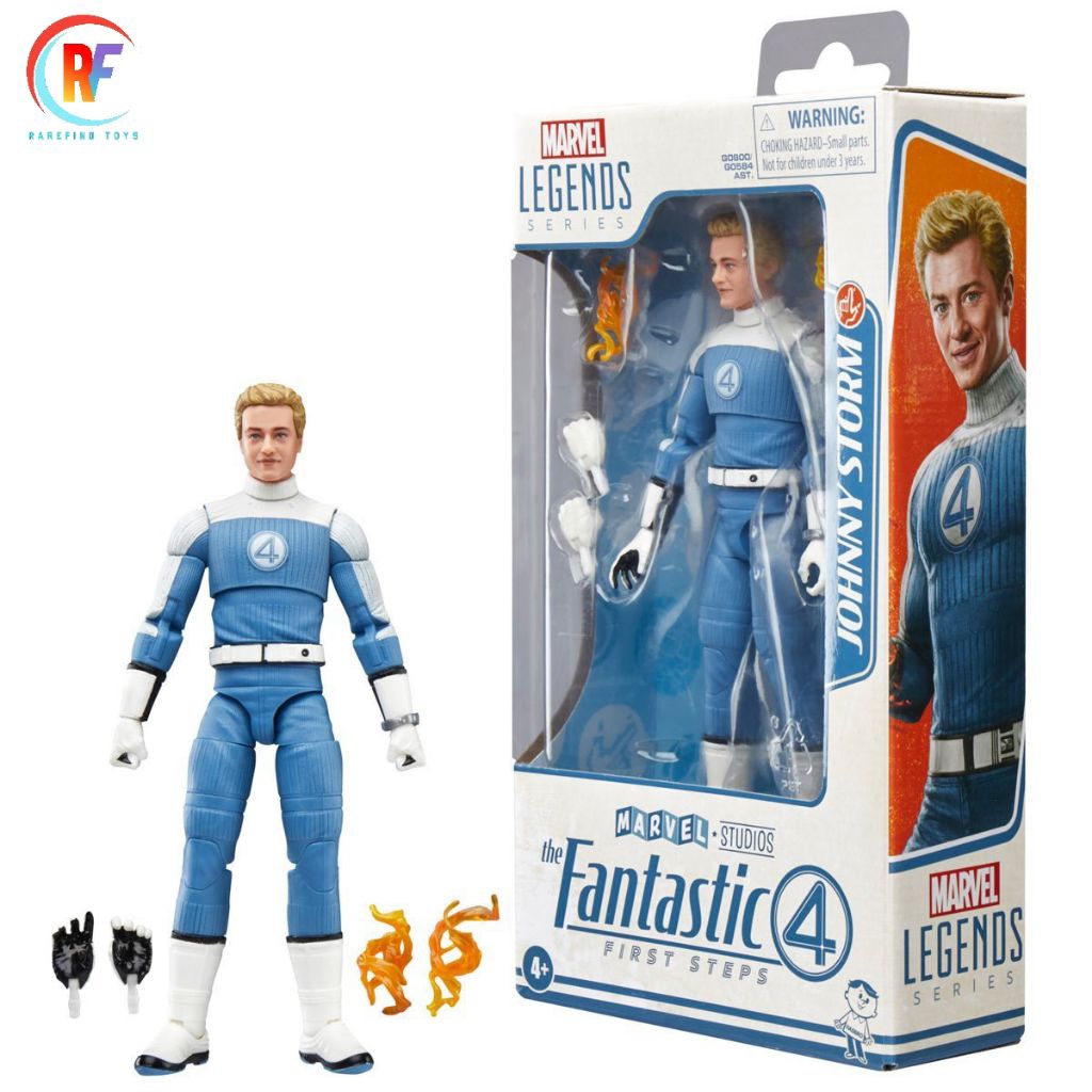[In Stock] Marvel Legends The Fantastic Four Johnny Storm 6 Inch Action ...